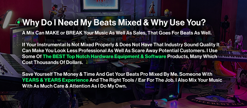 Beat Mixing | Get Your Beats Professionally Mixed