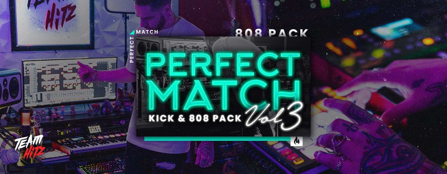 THE PERFECT MATCH Vol3 | Kick & 808 Drum Samples Pack